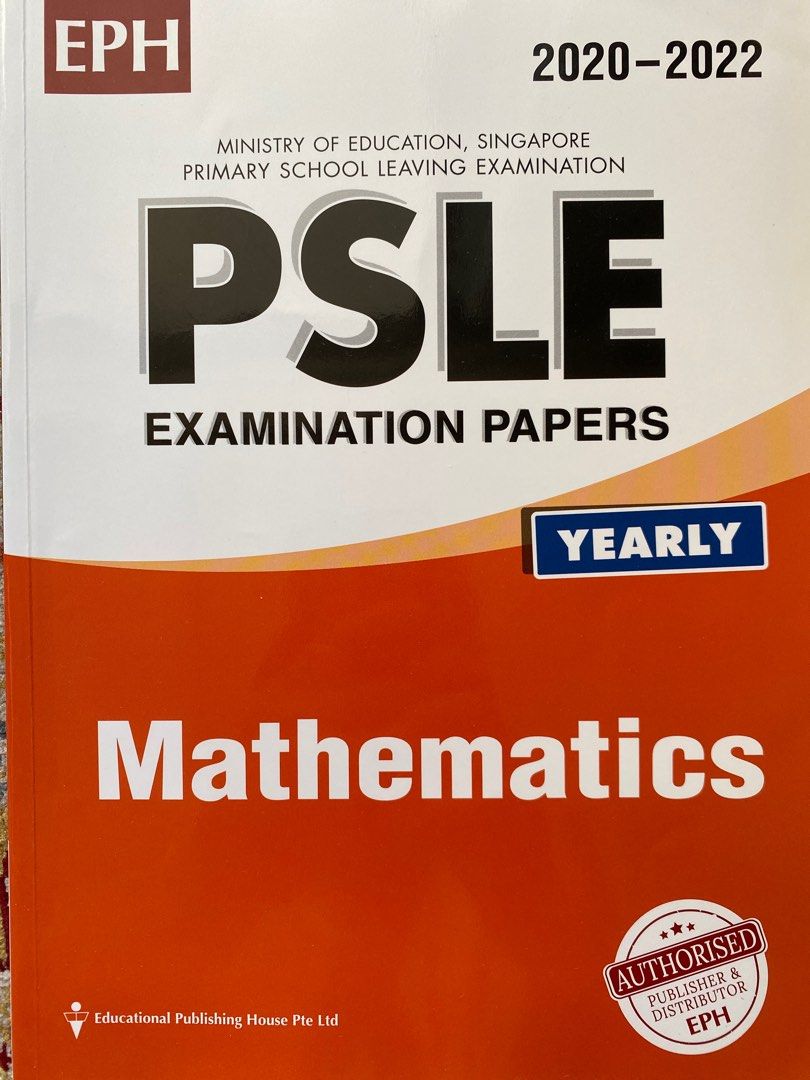 MOE PSLE Exam Papers Mathematics, Hobbies & Toys, Books & Magazines ...