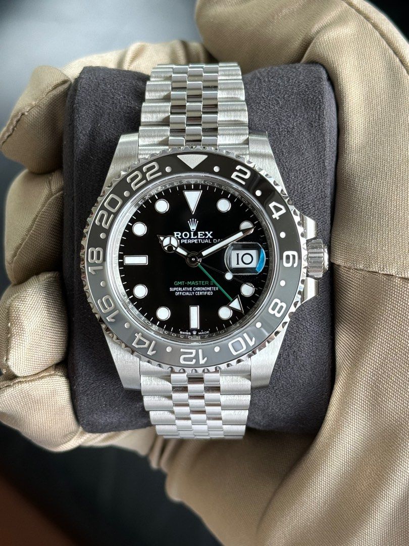 New Rolex GMT Master 2 Bruce Wayne Jubilee 2024, Luxury, Watches on ...