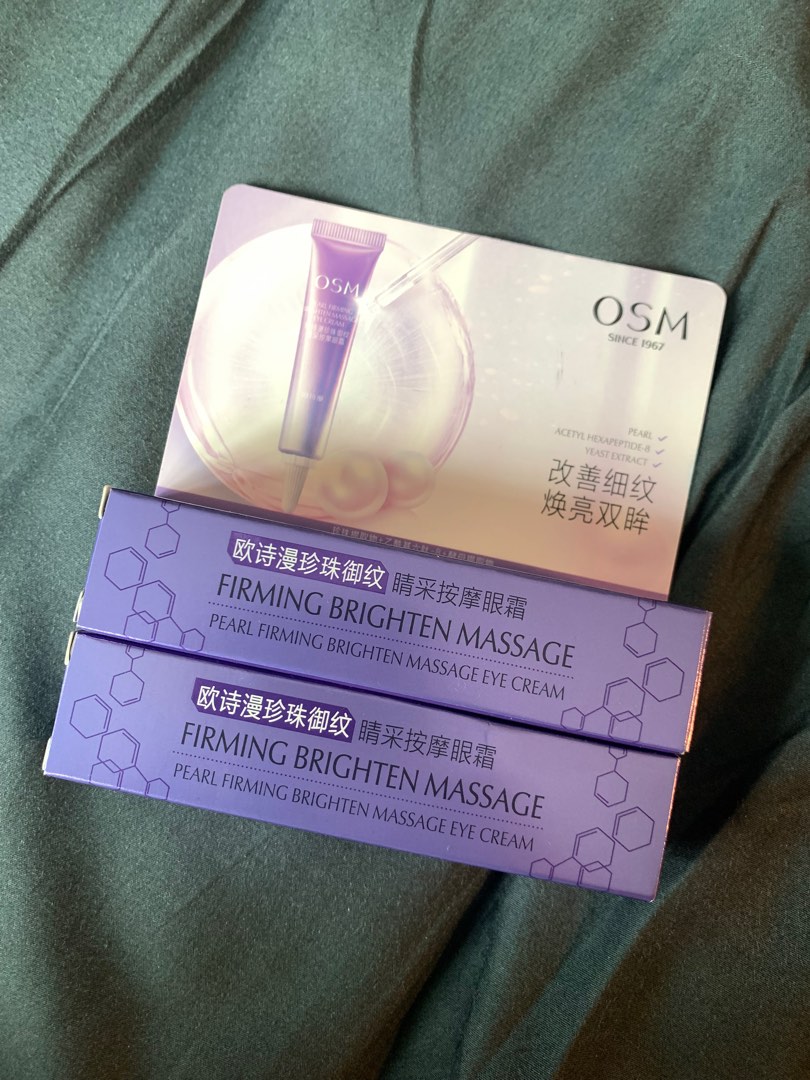 OSM Eye Firming Cream, Beauty & Personal Care, Face, Face Care Products ...
