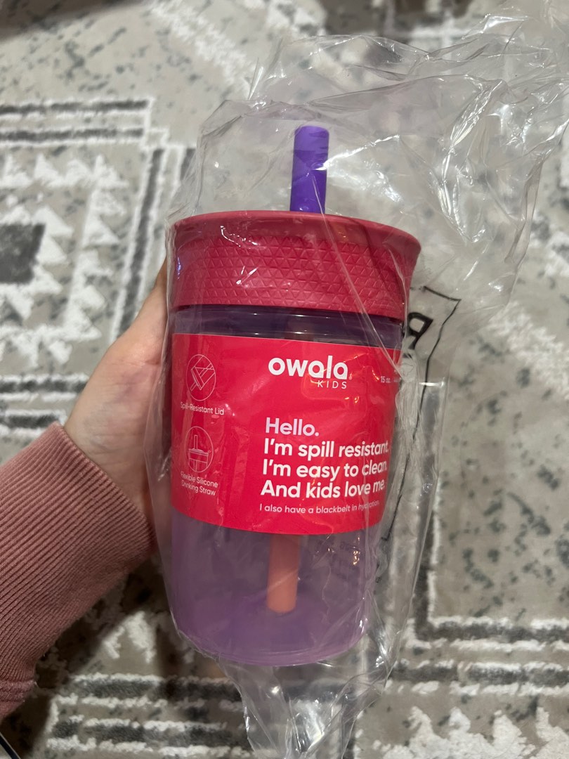 Owala kids tumbler 15 oz ‼️, Kitchen & Appliances di Carousell
