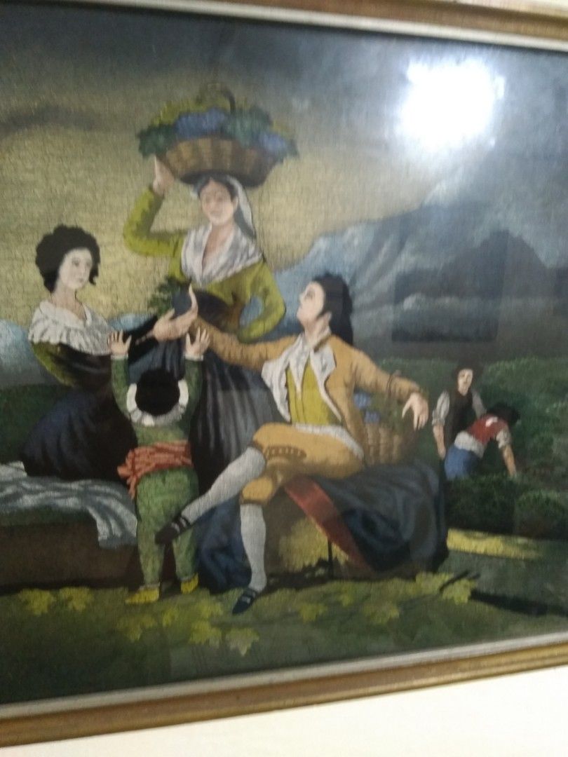 Pajangan gambar keluarga Bangsawan eropa, Antik, Pajangan di Carousell