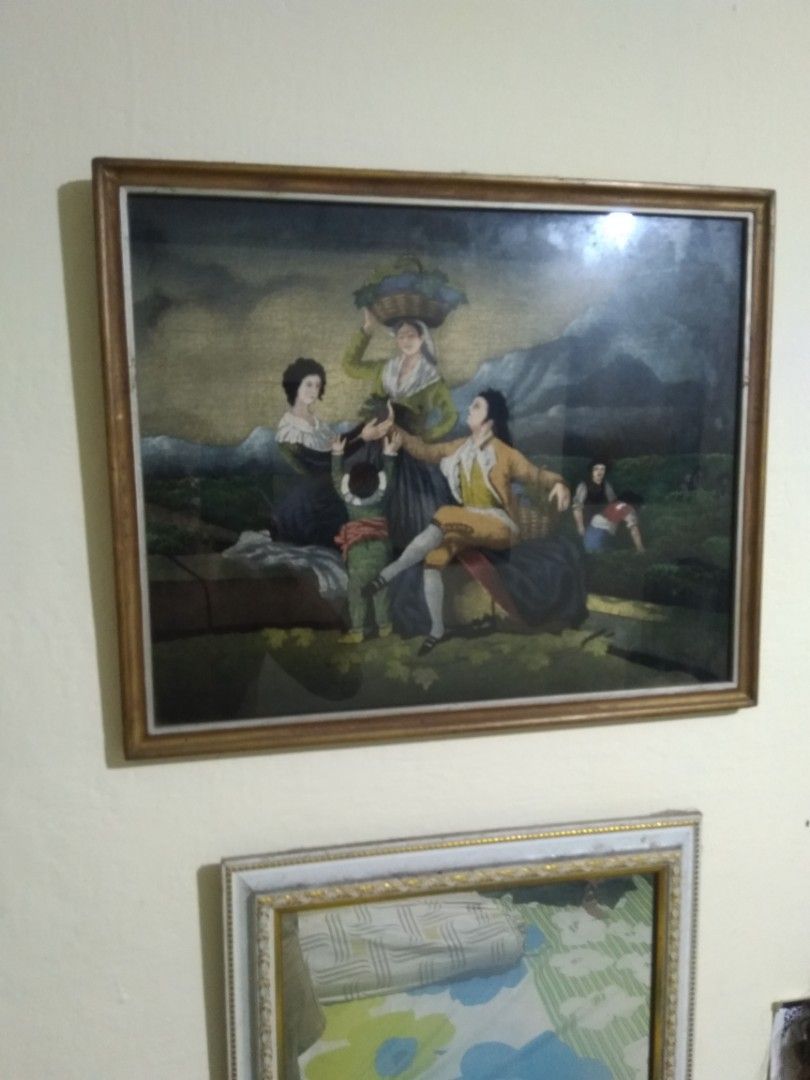 Pajangan gambar keluarga Bangsawan eropa, Antik, Pajangan di Carousell