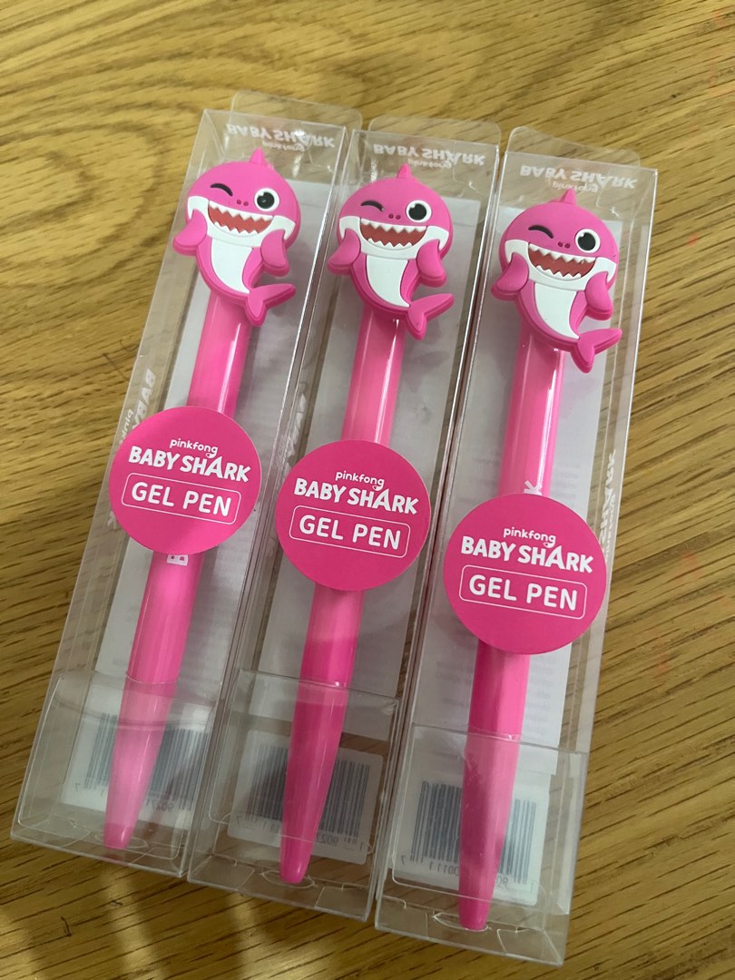 Pinkfong Baby shark GEL PEN, Hobbies & Toys, Stationery & Craft, Other ...
