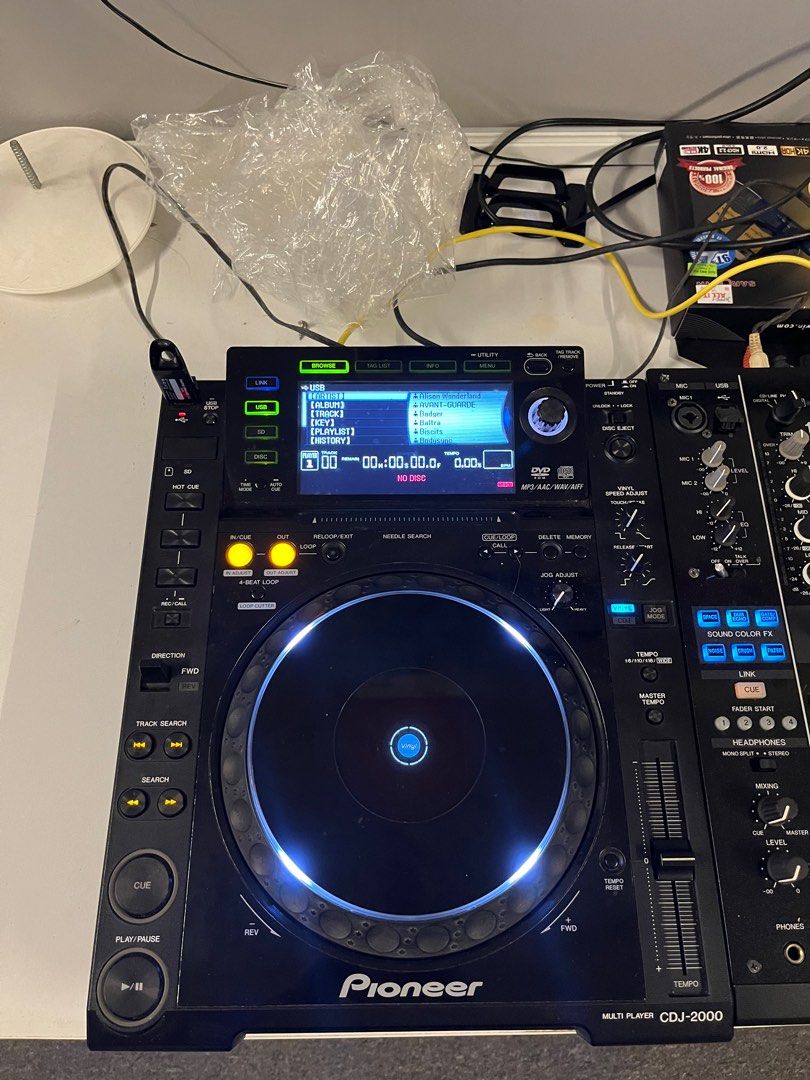 Pioneer CDJ 2000 DJM 900 nexus, Hobbies & Toys, Music & Media, Musical ...