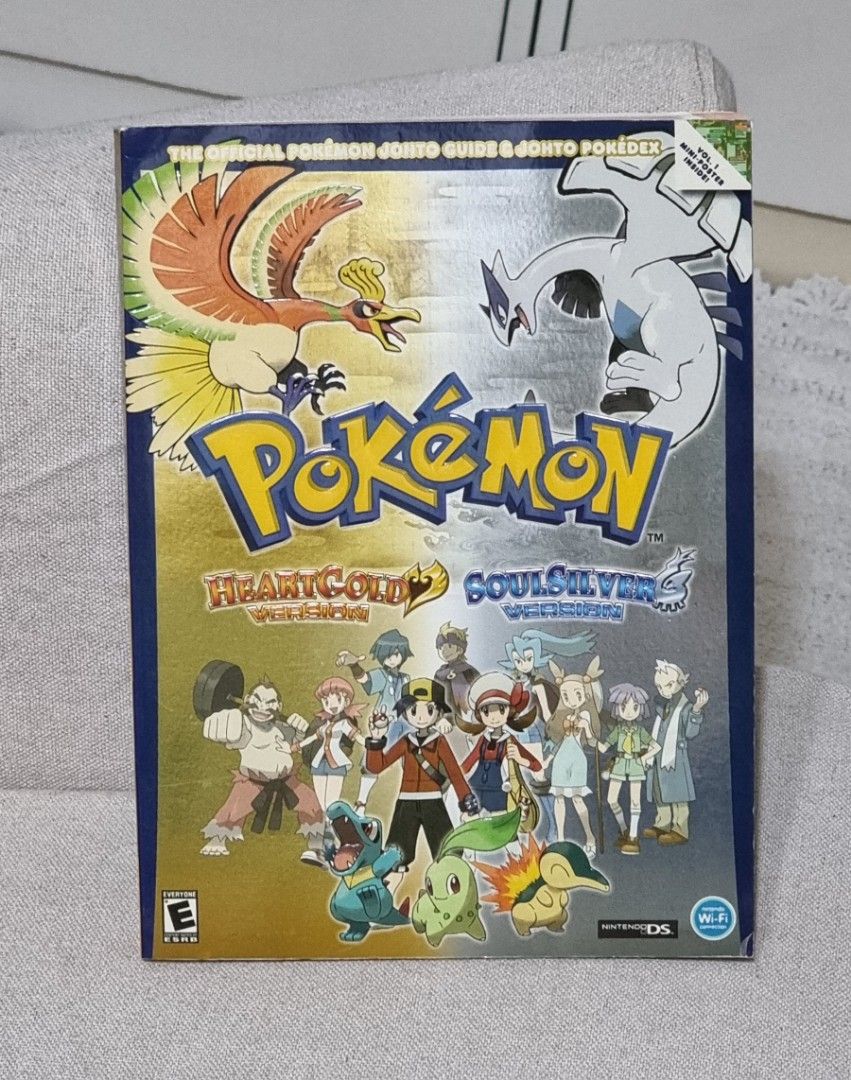 Pokemon Johto Guide & Pokedex Heartgold/Soulsilver Version, Hobbies ...