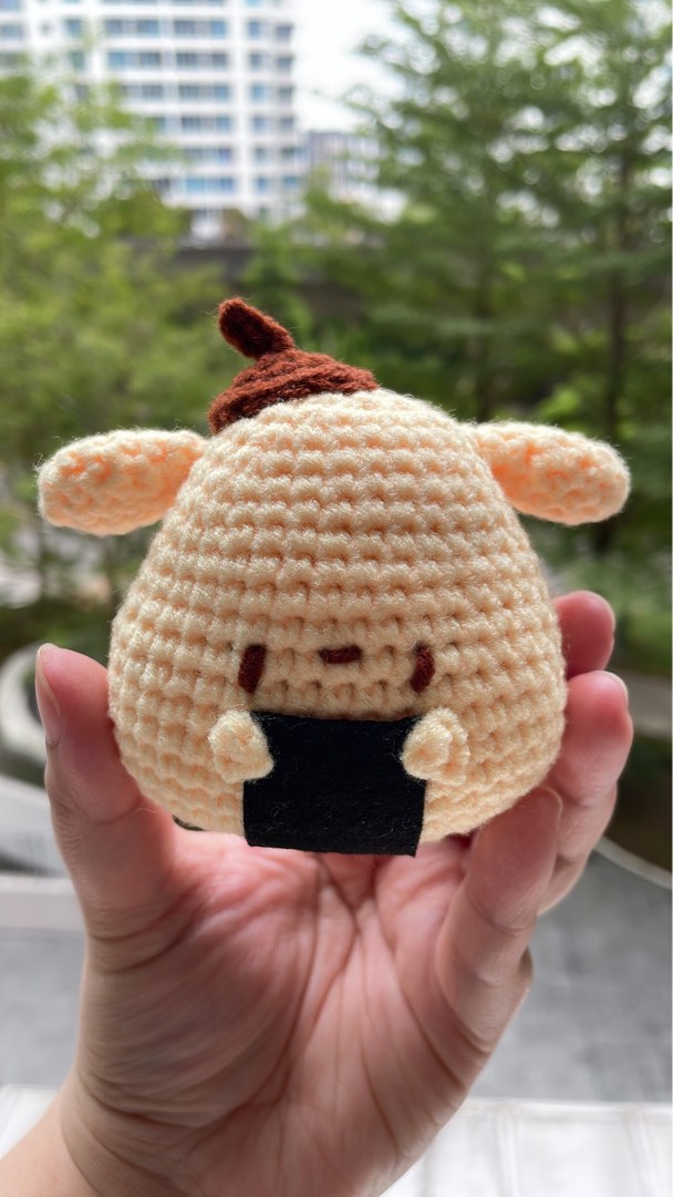 Pompompurin Onigiri Amigurumi, Hobbies & Toys, Stationery & Craft ...