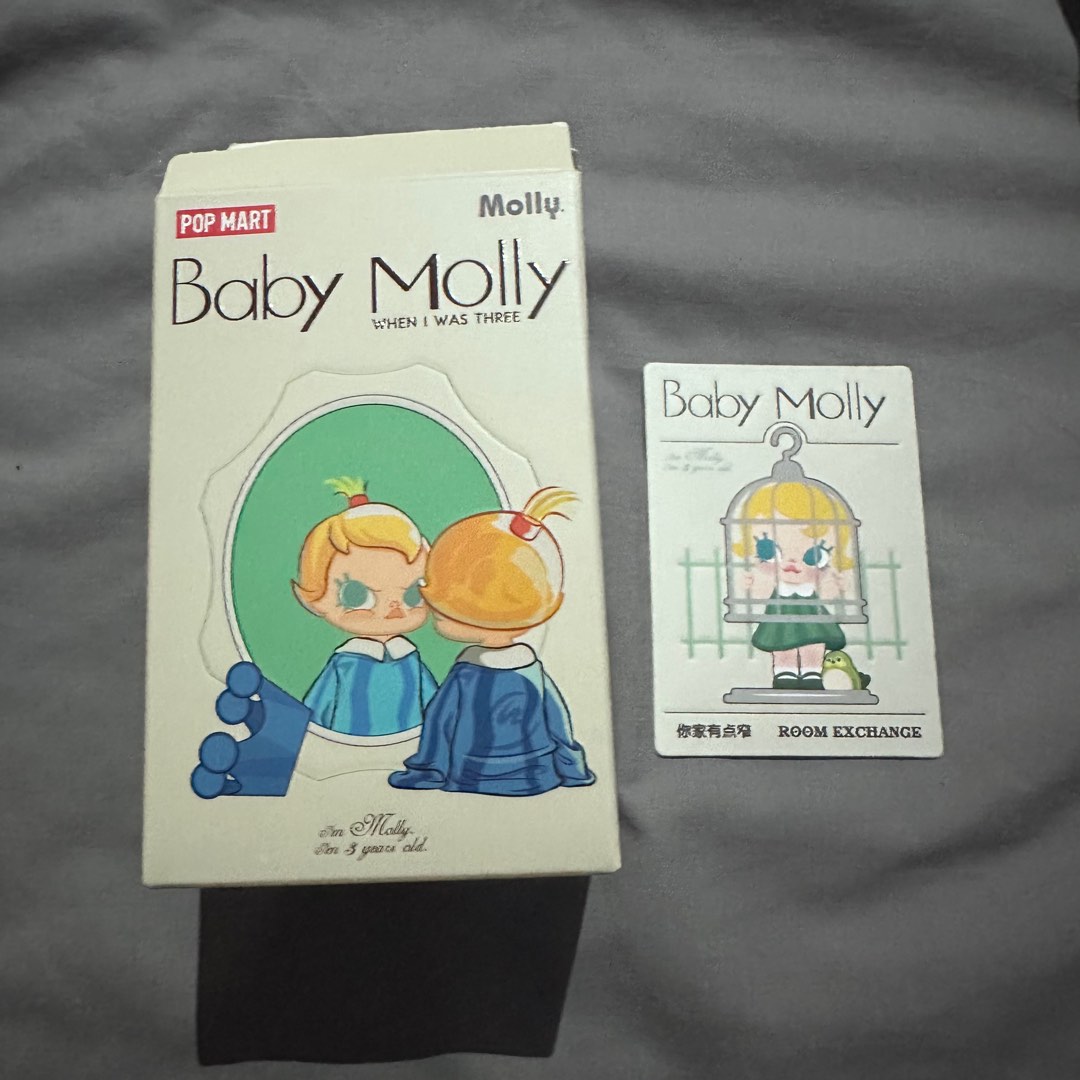 Popmart Baby Molly [Room Exchange], Hobbies & Toys, Toys & Games on ...