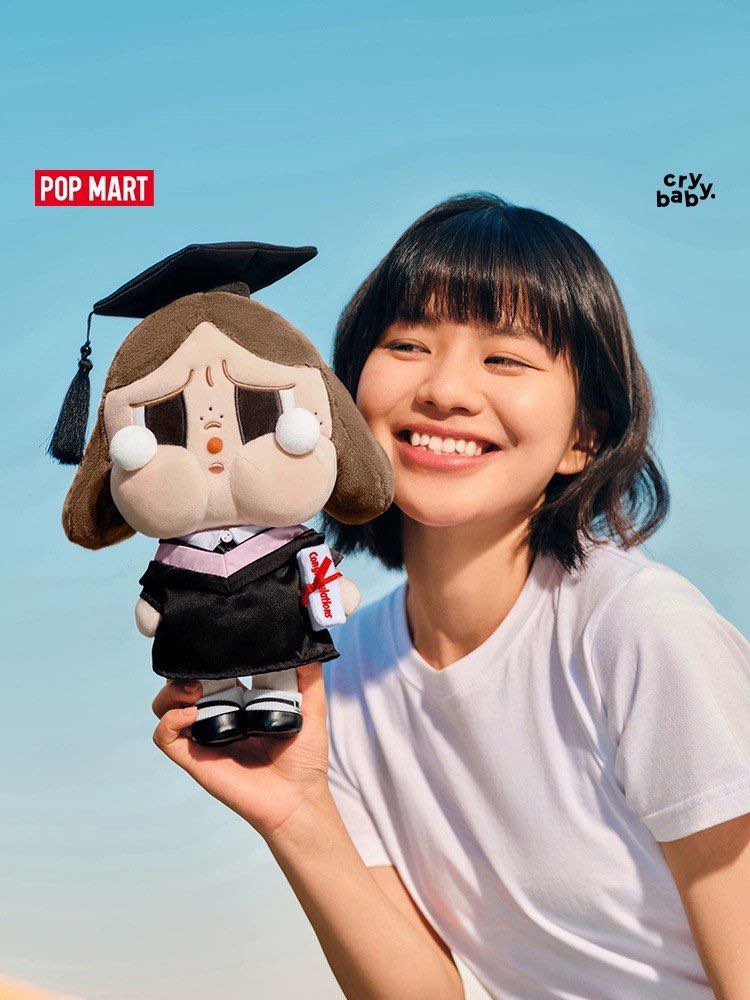 INSTOCK WTS/WTT POPMART CRYBABY Sunset Concert Series- Big Plush Doll ...