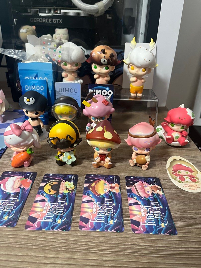 Popmart Dimoo Retro Forest Aquarium, Hobbies & Toys, Toys & Games on ...