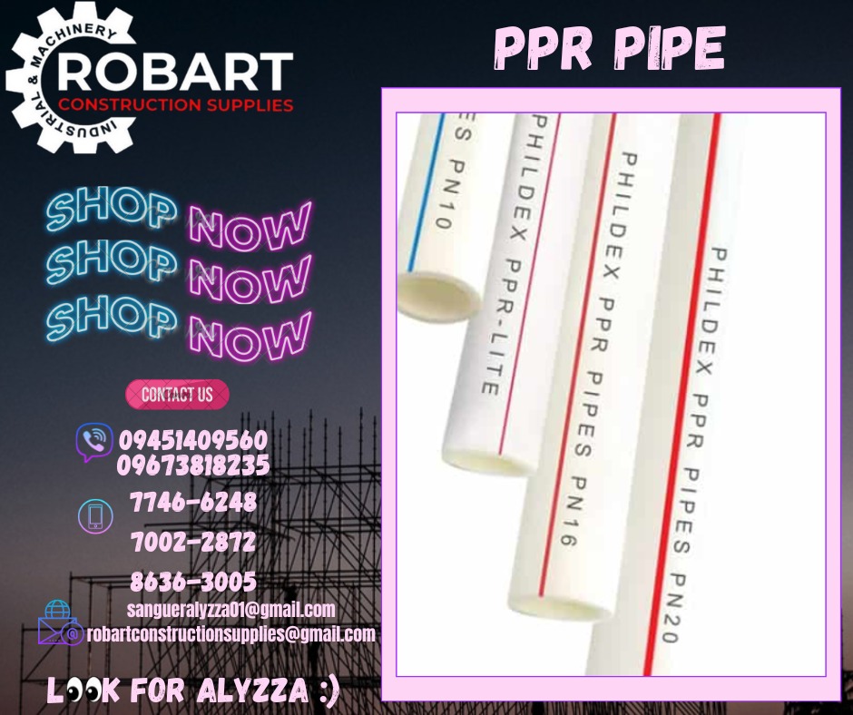 ppr pipe pn20 phildex, Commercial & Industrial, Construction Tools ...