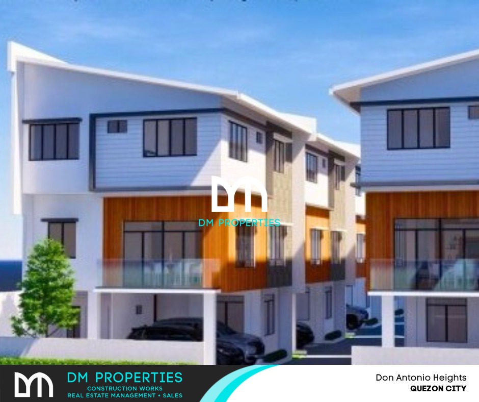 Pre-Selling: Single Attached Houses in Don Antonio Heights, Quezon City ...