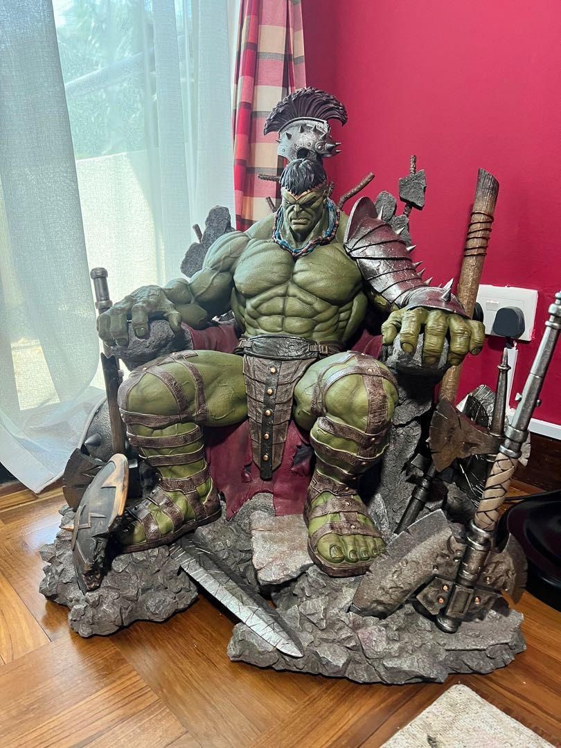 Queen Studio Scar Hulk Green Hulk premium statue 1/4, Hobbies & Toys ...