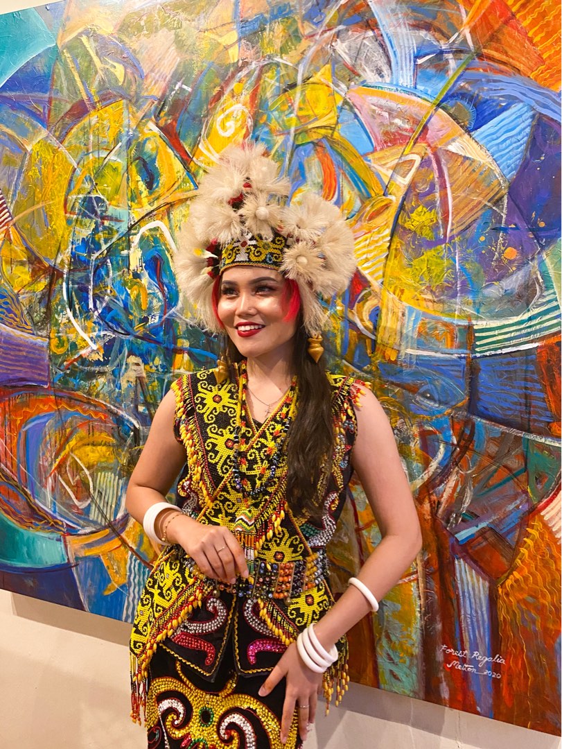 (RENT) Sarawak: Orang Ulu Costume, Women's Fashion, Dresses & Sets ...