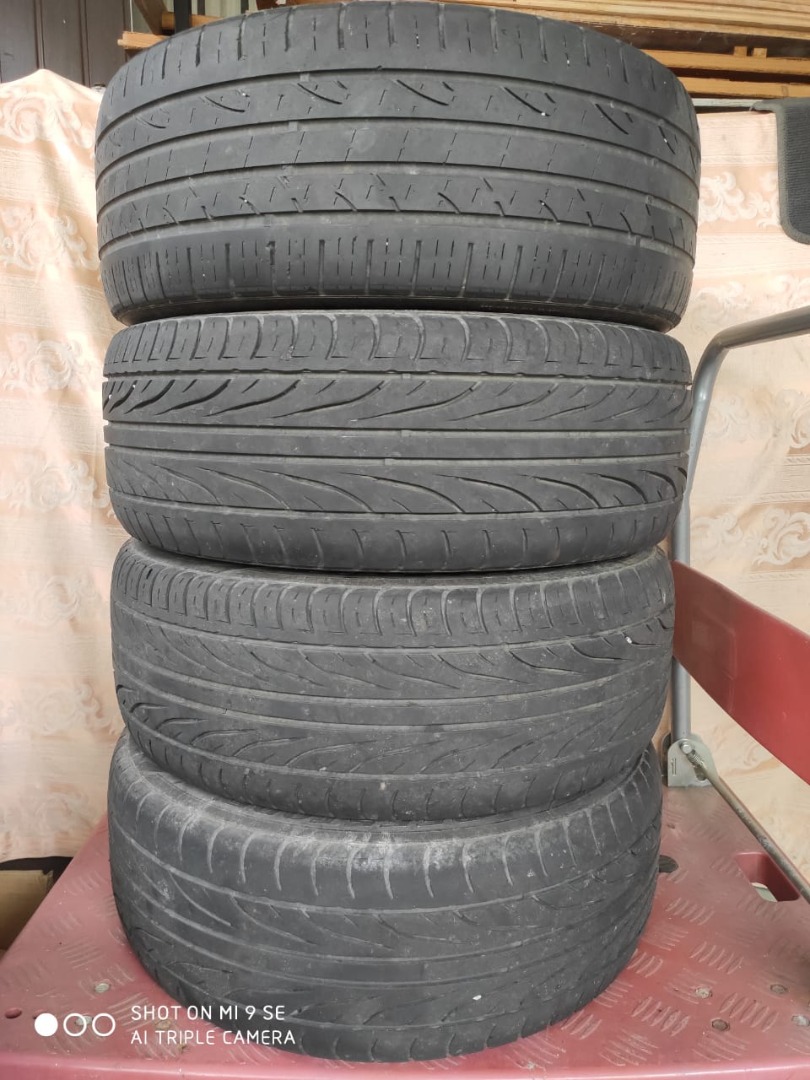 Rim 17 tayar tire 215 45 17 pcd 4x100 pcd 4x114 proton wira gen2 ...