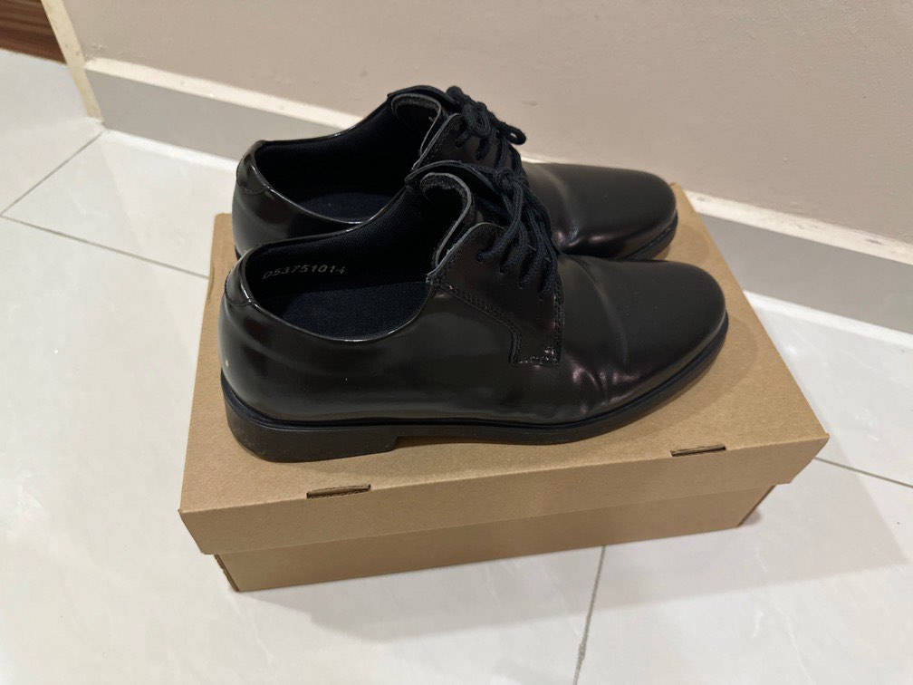 SAF black shoes, Men's Fashion, Footwear, Boots on Carousell