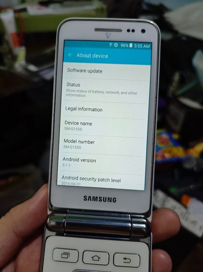 Samsung Galaxy Folder 1 8GB White, Mobile Phones & Gadgets, Mobile ...