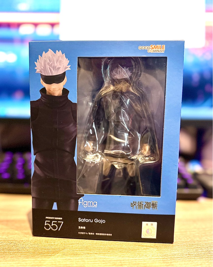 Satoru Gojo Figma 557, Hobbies & Toys, Toys & Games on Carousell
