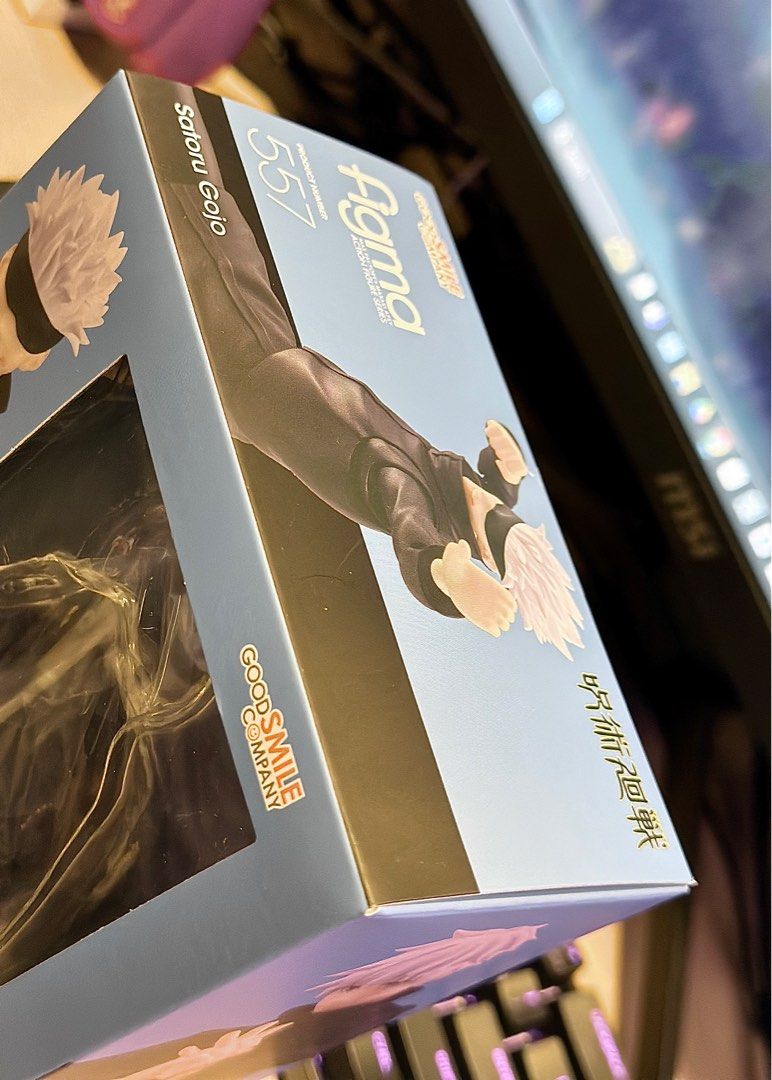 Satoru Gojo Figma 557, Hobbies & Toys, Toys & Games on Carousell