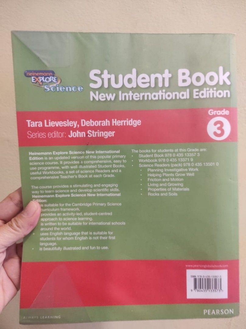 Science student book P3, Buku & Alat Tulis, Buku Pelajaran di Carousell