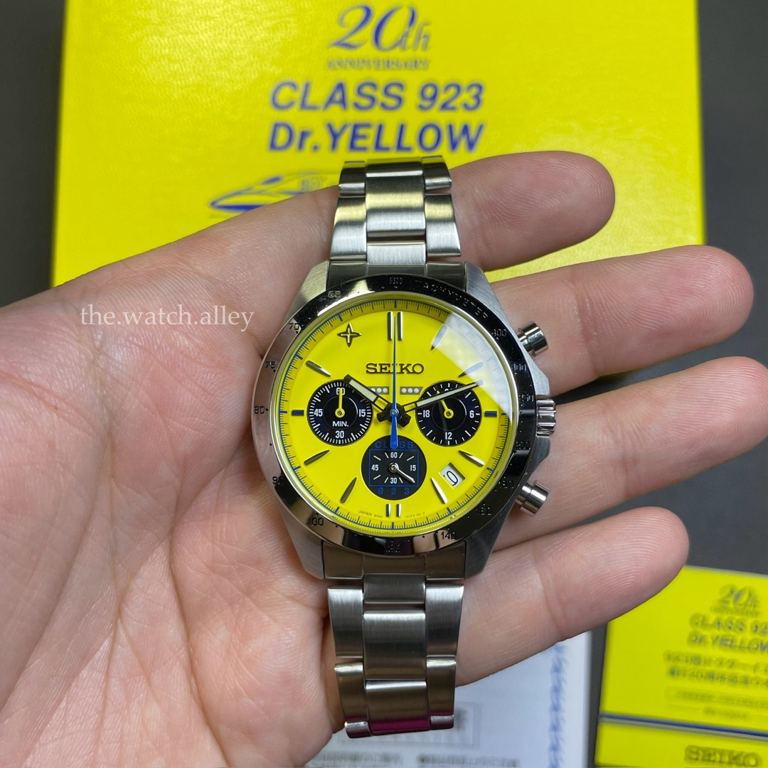 Seiko x JR West 20th Anniversary Class 923 Shinkansen Dr. Yellow ...