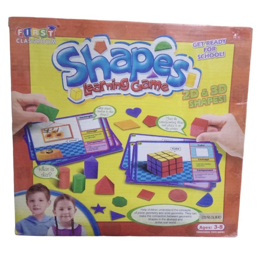 Shapes learning game, Hobbies & Toys, Toys & Games on Carousell