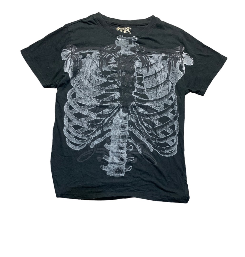 Skeletal y2k, Men's Fashion, Tops & Sets, Tshirts & Polo Shirts on ...