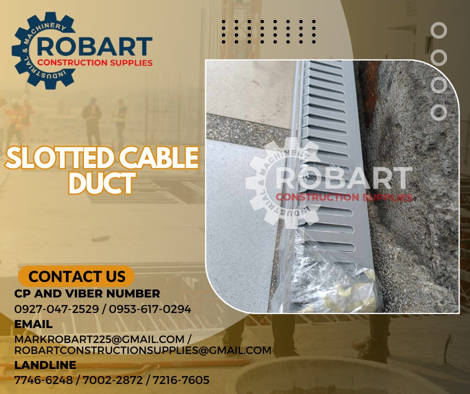 Slotted Cable Duct, Commercial & Industrial, Construction Tools ...