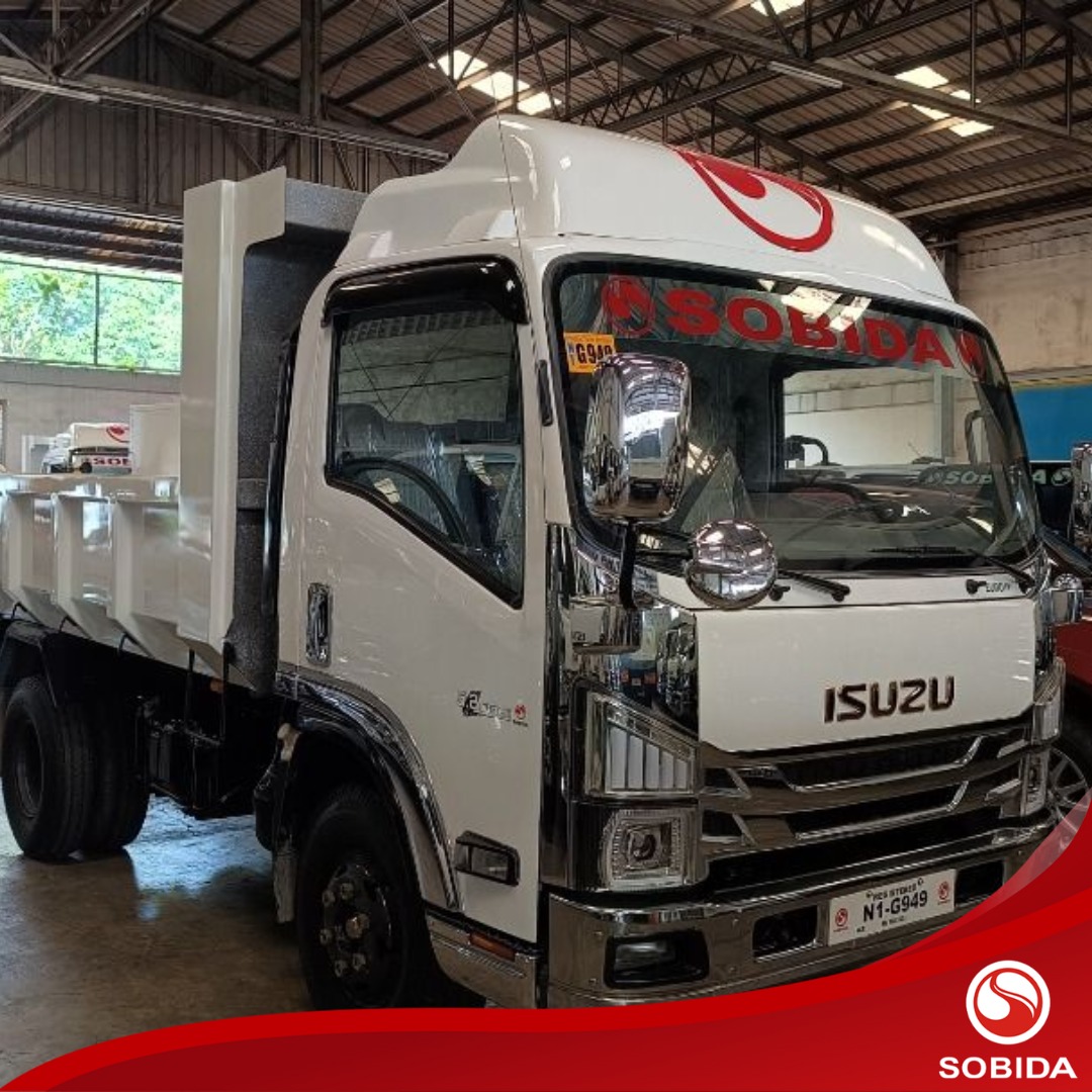Sobida Isuzu NQR elf 4HL1 surplus remanufactured dump truck N-series ...