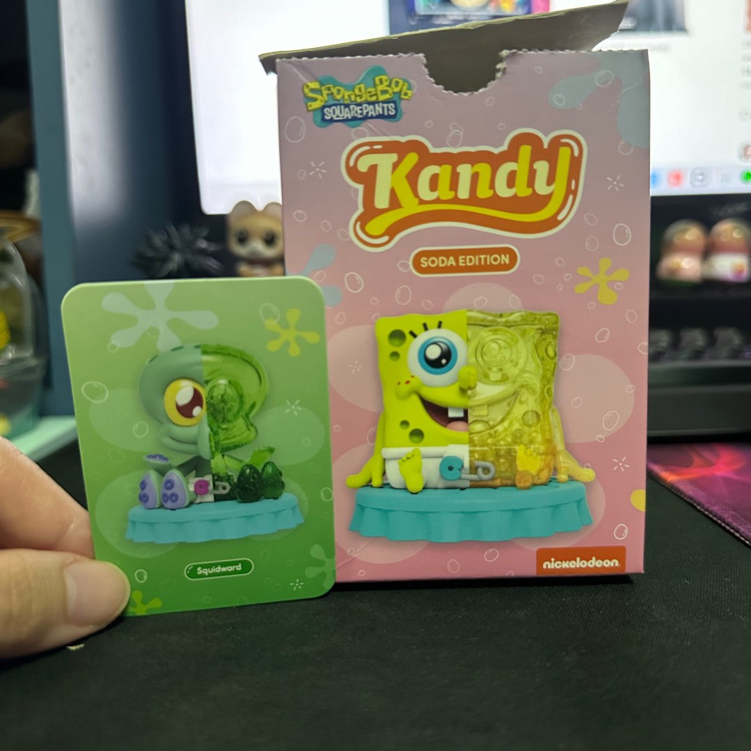 Spongebob Squarepants Kandy Soda Edition - Squidward, Hobbies & Toys ...