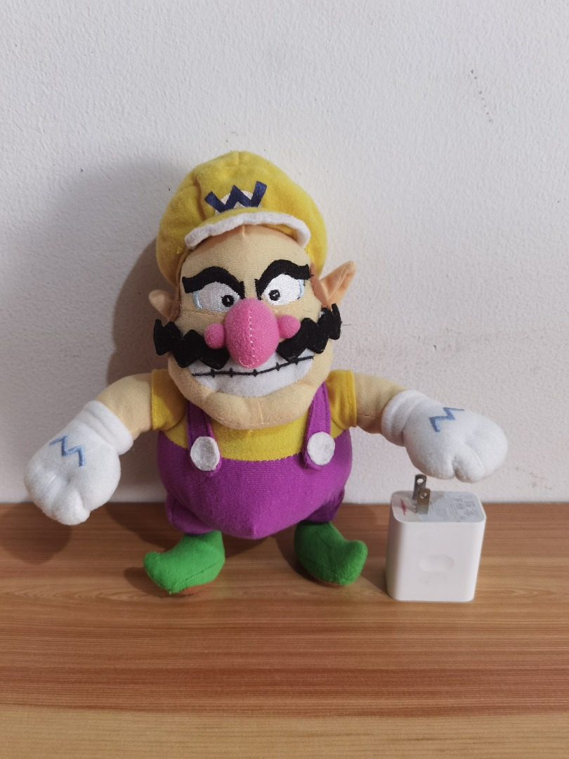 Super Mario - Wario Plush, Hobbies & Toys, Toys & Games on Carousell