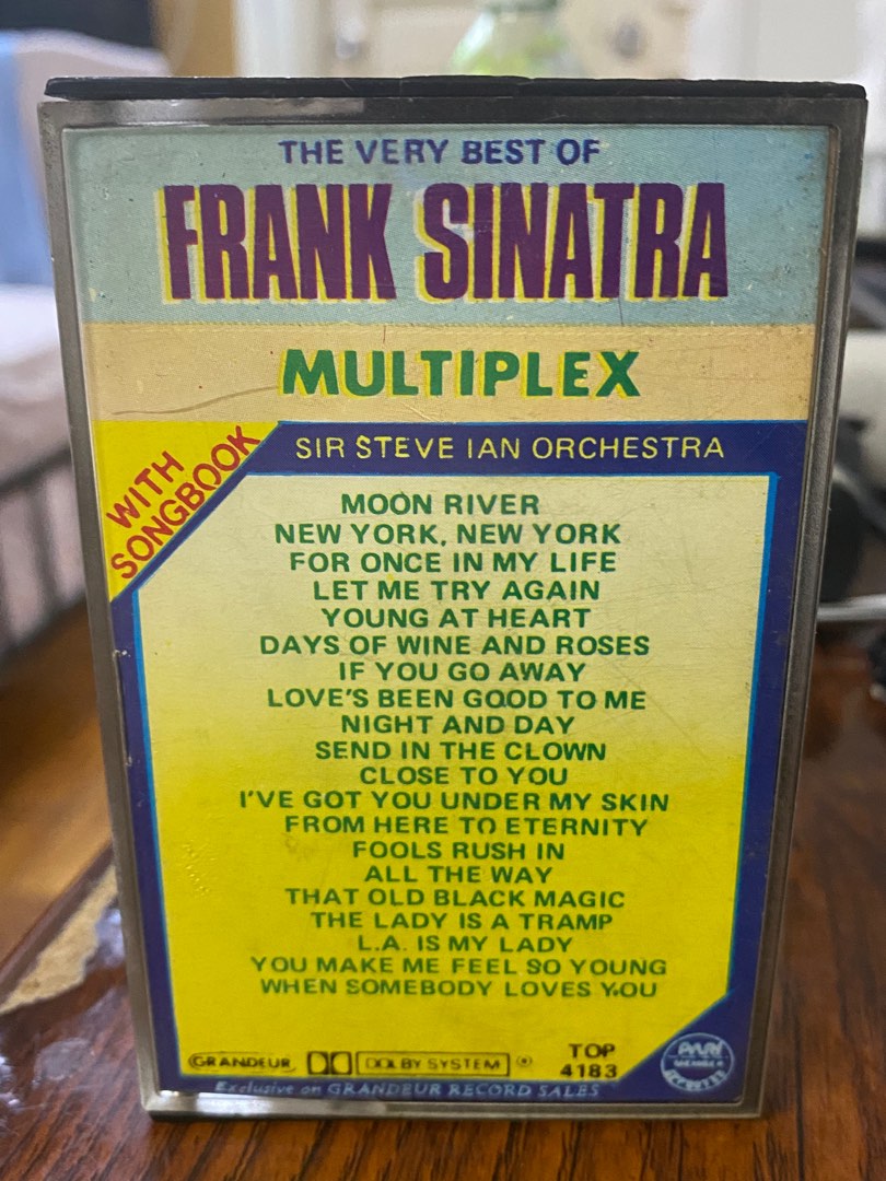 The Very Best Of Frank Sinatra MULTIPLEX WITH SONGBOOK - Philippines ...