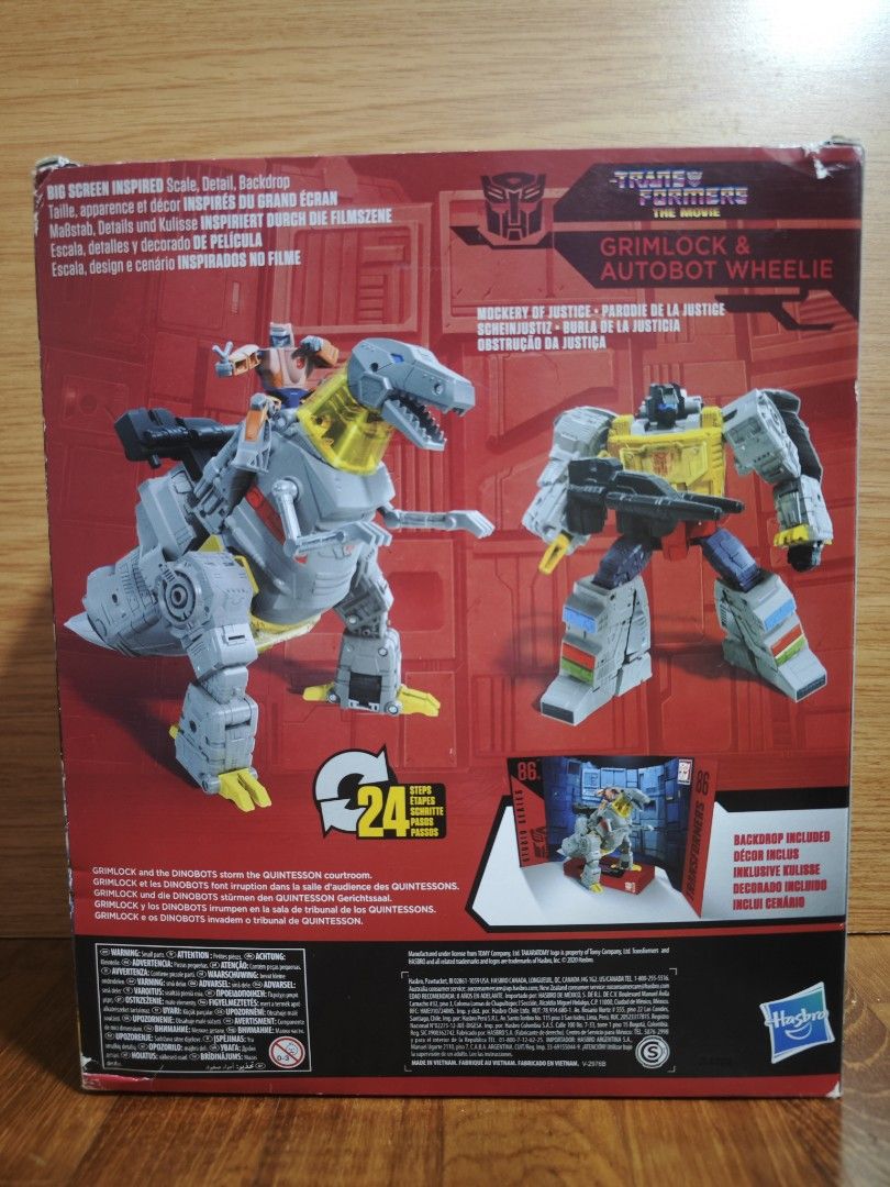 Transformers Studio Series SS-86 Dinobot Sludge, Slug, Grimlock and DNA ...
