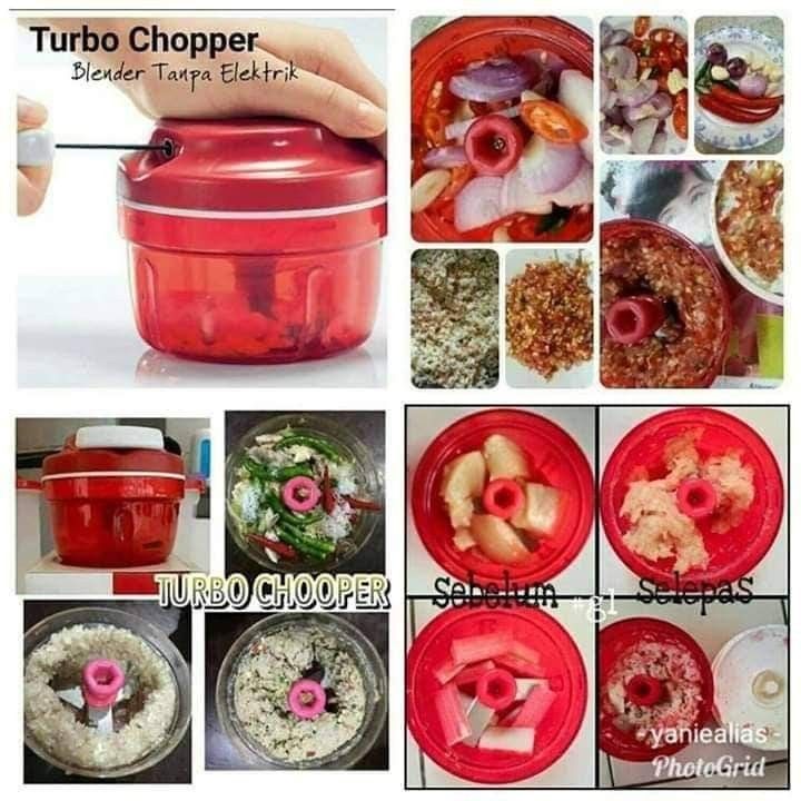 Turbo Chopper tupperware, Furniture & Home Living, Kitchenware ...