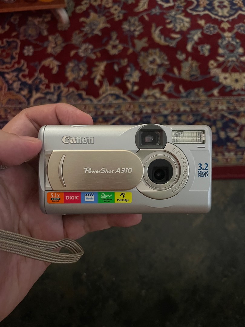 VTG CANON POWERSHOT A310 CCD CAMERA *NOT FULLY FUNCTINAL*, Photography ...