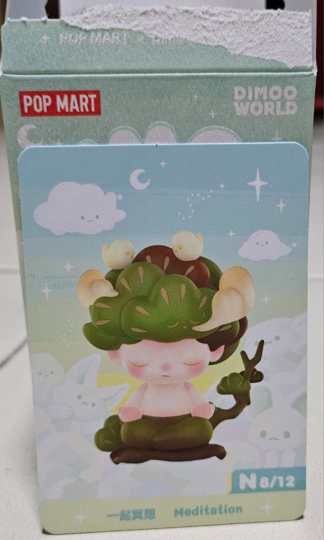 [WTT] POPMART Dimoo By Your Side - Meditation, Hobbies & Toys, Toys ...