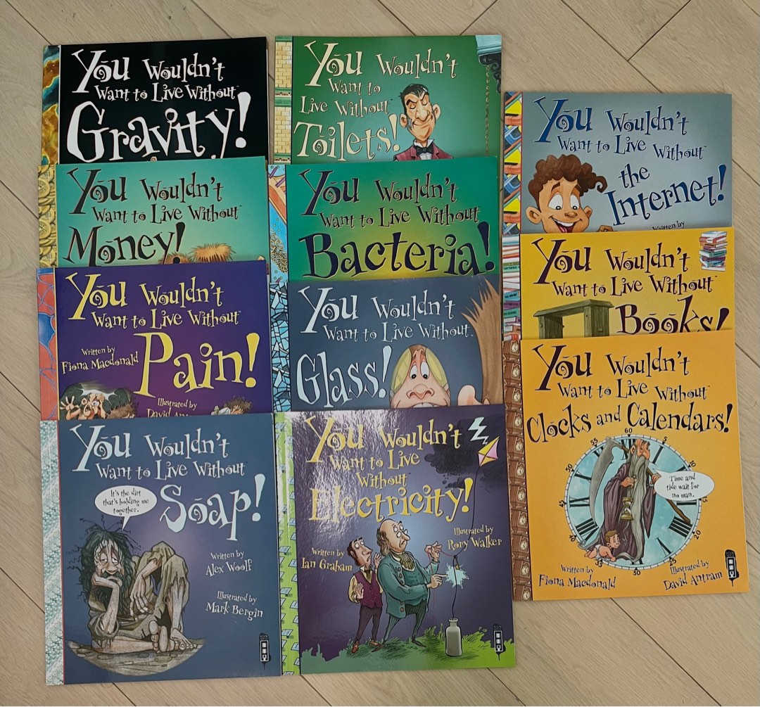 “You wouldn’t want to live without” series (11本), 興趣及遊戲, 書本 & 文具, 小說 ...