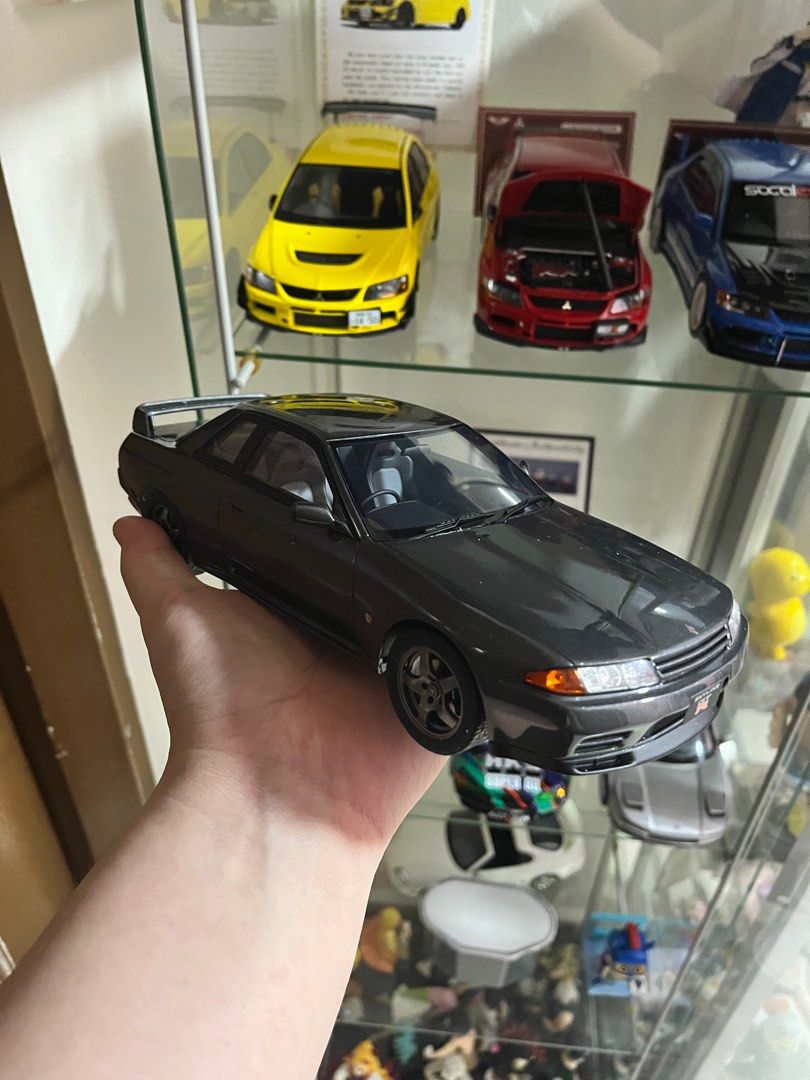 1/18 Ottomobile R32 GTR metallic grey, Hobbies & Toys, Toys & Games on ...