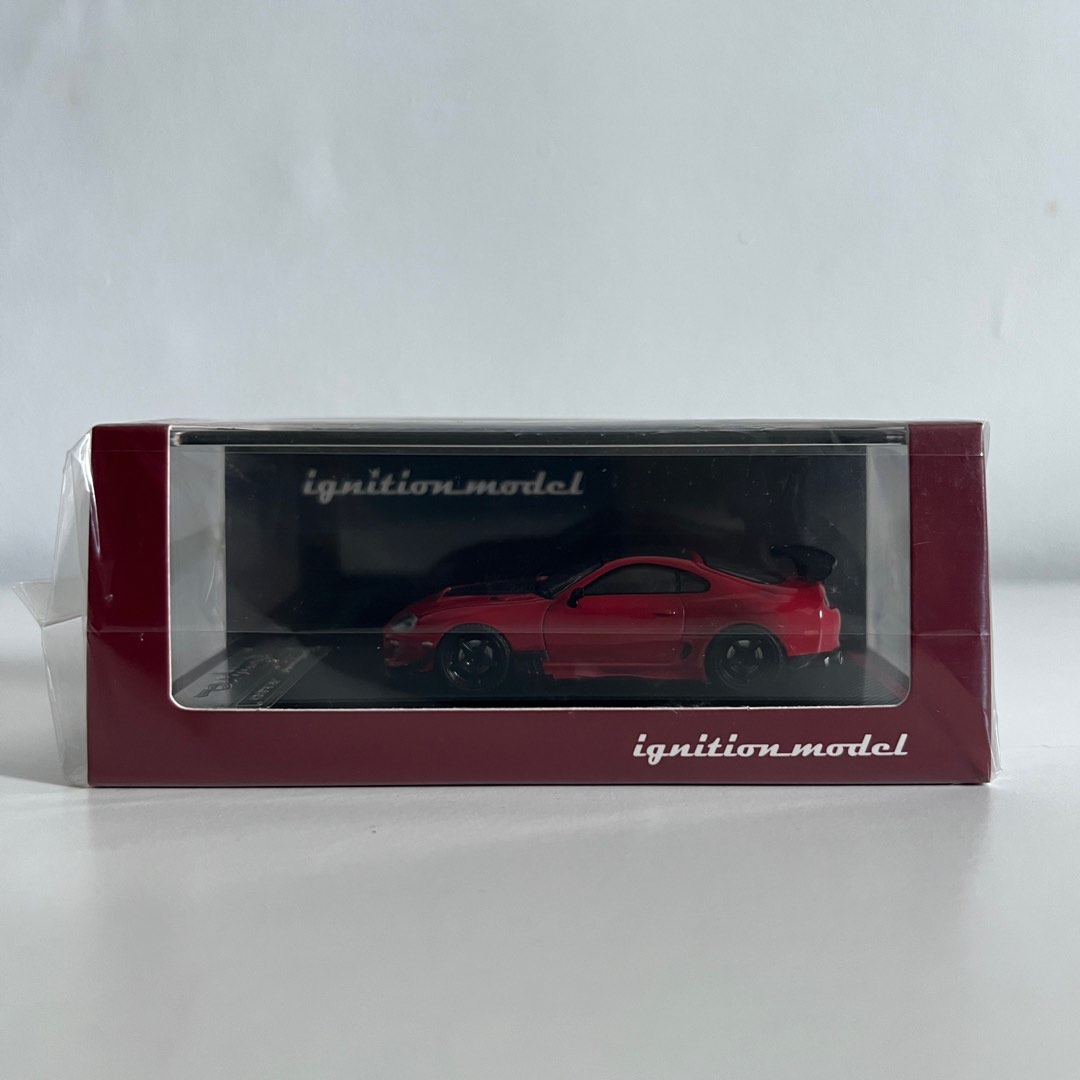 1/64 Ignition Model Toyota Supra (JZA80) RZ Red IG1862, Hobbies & Toys ...