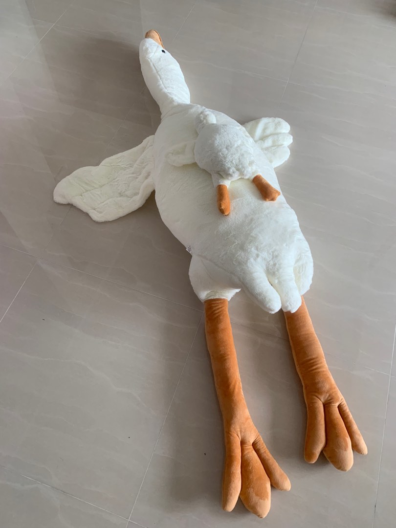 1.8M LIFE SIZE DUCK SOFT TOY PLUSHIE BOLSTER, Hobbies & Toys, Toys ...