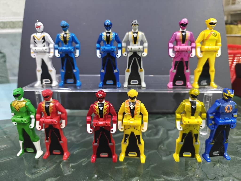 2PCS Set - Gokaiger Ranger Key ( Metallic ver / DX / SG ) - Kaizoku ...