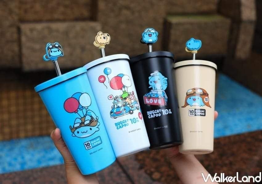 可面交⭐貓貓蟲304不鏽鋼雙層吸管杯⭐咖波304不鏽鋼雙層吸管杯⭐咖波10周年不鏽鋼保溫杯⭐咖波不鏽鋼保溫杯⭐Bugcat Capoo Stainless steel thermos ...