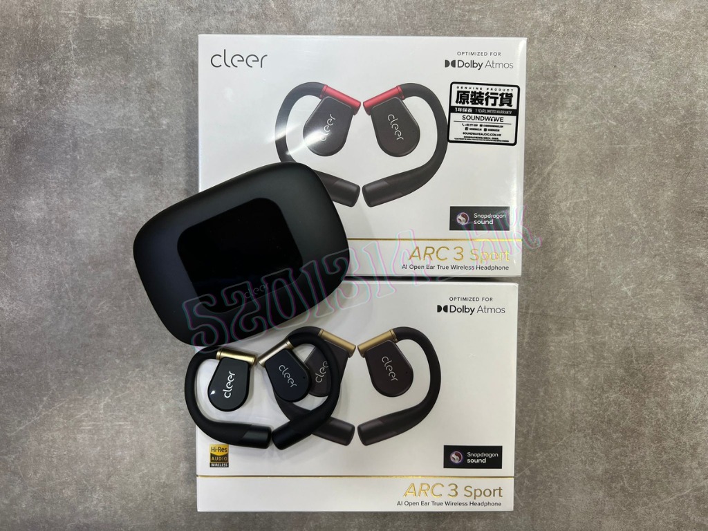 【全新行貨 門市現貨】Cleer ARC III Sports 開放式真無線藍牙耳機 (運動版), 音響器材, 耳機 - Carousell