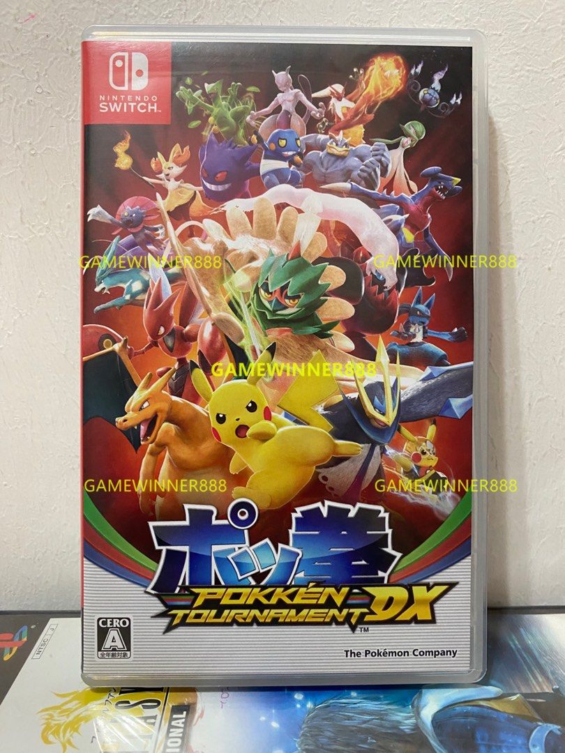 《今日快閃價》（中古二手）日版 Switch NS遊戲 精靈寶可夢 寶可拳 比卡超鐵拳DX POKE拳DX 口袋妖怪鐵拳DX 寶可夢鐵拳DX POKKEN TOURNAMENT DX 日英文版 ...
