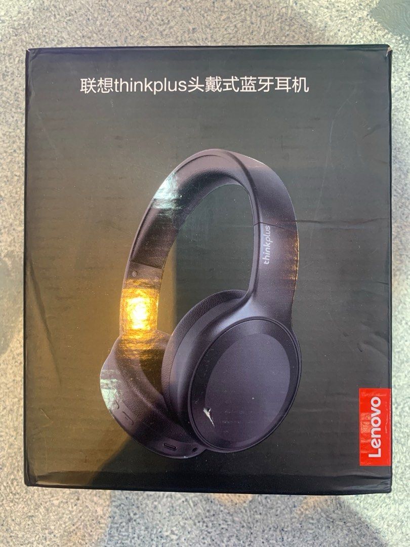 [sold,白色]聯想 thinkplus 頭戴式藍牙耳機 TH30 可摺疊 Lenovo Wireless Headphone ...