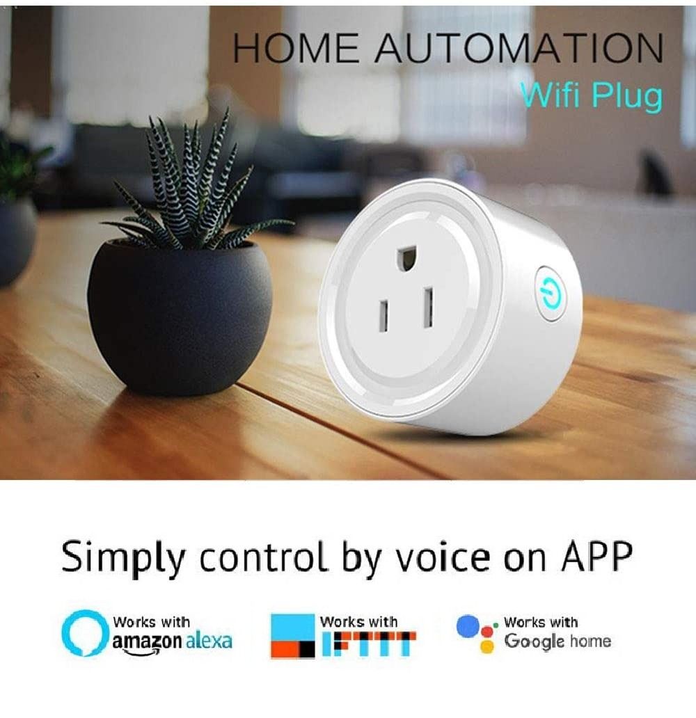 應用程序控制的 Wifi 智能插頭 dmeckp Wifi Smart intelligent Plug with Apps Control ...