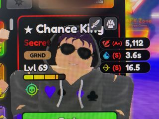 Anime Defenders Secret Unit Chance King/Hakari Evolved with precision 1 ...