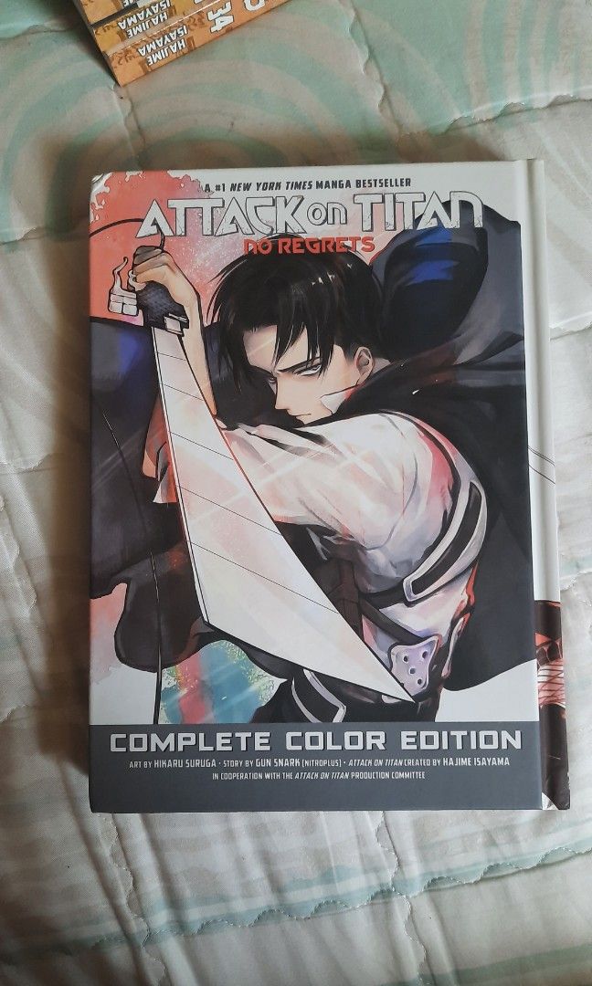 AOT: No Regrets Hard Cover Full Color, Hobbies & Toys, Books ...