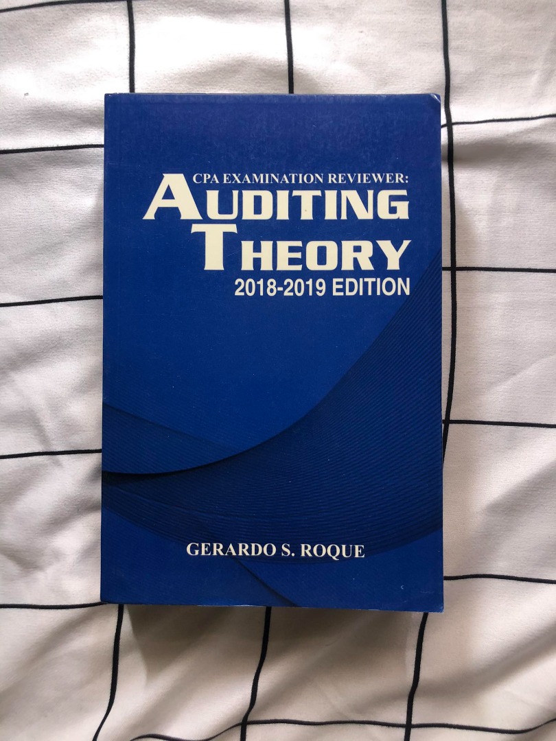 Auditing Theory (Reviewer Book) (Roque, 2018-2019), Hobbies & Toys ...