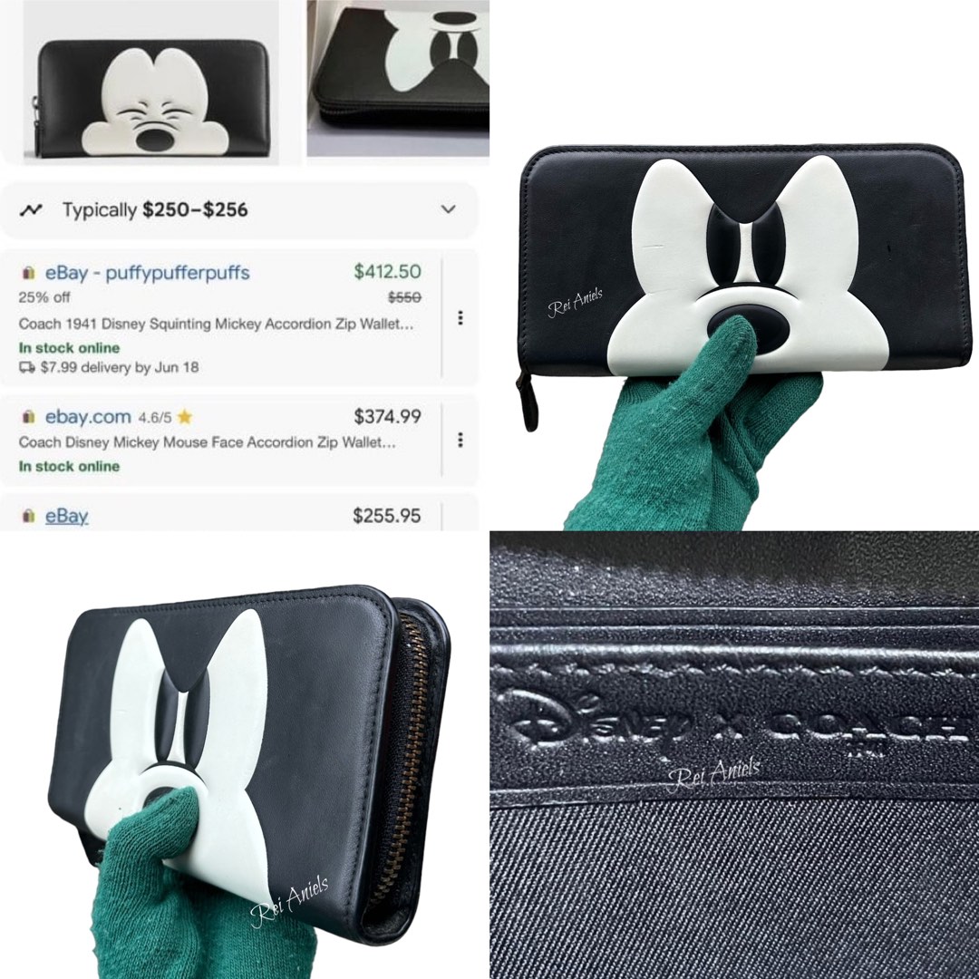 Authentic COACH x DISNEY, Women's Fashion, Bags & Wallets, Wallets ...