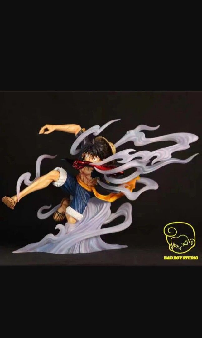 Bad Boy Studio One Piece Blow Monkey D. Luffy GK Figurine, Hobbies ...